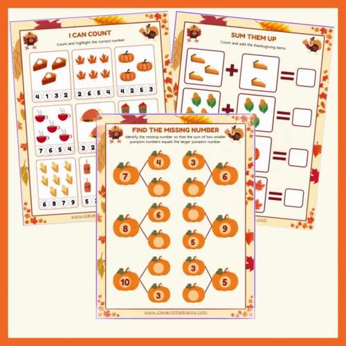 Thanksgiving Bundle Activities + Thanksgiving BINGO Cards | TPT
