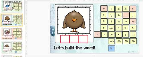 R Controlled Vowel Teams "IR" -Digital Google Classroom ONLINE Distance ...