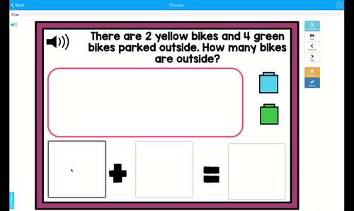 Math Boom Cards Addition Word Problems by Krafty In Kinder Shop | TPT