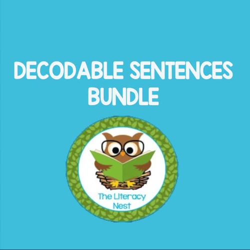 Decodable Sentences for Orton-Gillingham Lesson Plans BUNDLE | TPT