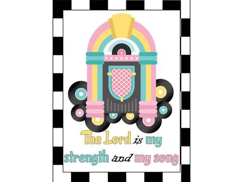 1950s Christian Classroom Signs and Labels by DeMolls Divine Designs