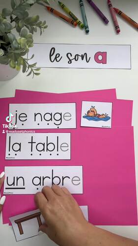 FRENCH Phonics Activities | Le son i | Les voyelles by Ready Set Phonics