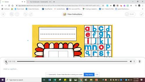 Poppin' Sight Words Level D- Digital Word Work for Seesaw Learning Journals