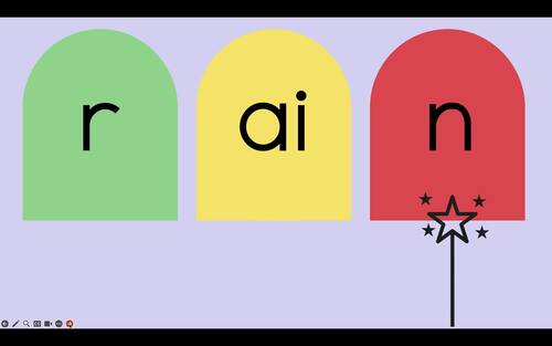 Vowel Team Blending Slides by Joyfully Primary | TPT