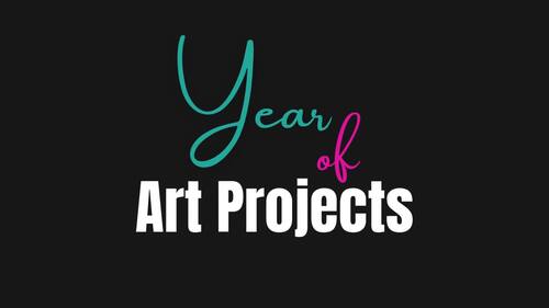 Year of Art Projects 4 - Elementary Art Projects for School Year