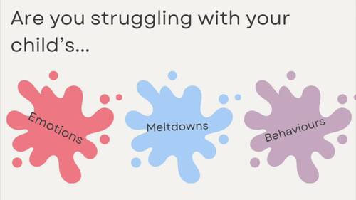 Triggers for Emotional Dysregulation Mini Book - Teacher and Parent ...