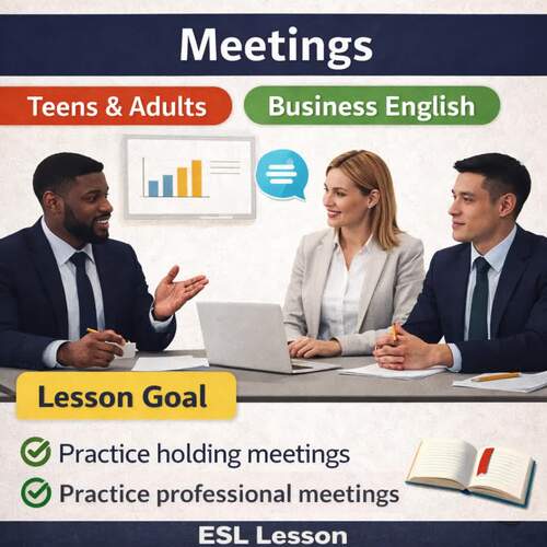 ESL Meetings Skills | Opening, Managing & Closing Formal Business Meetings