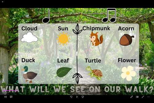 "Nature Walk" Play Along - Easy Version by KristenTeachesMusic | TPT