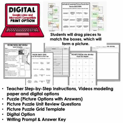 Louisiana History Geography Activity Picture Puzzle Louisiana History ...