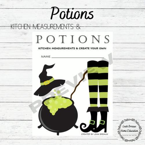 Halloween Home Economics and Life Skills Activity by LB Home Education