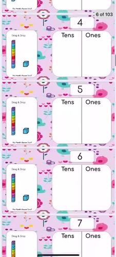 Easter/Spring Season Tens and Ones Place Value- 100 Slides | TPT