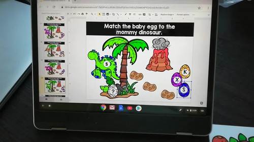 Letters & Phonics Matching Games Digital & Print Bundle (Distance Learning)