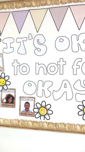 Mental Health Bulletin Board | Coping Strategies Visuals | Counseling Board