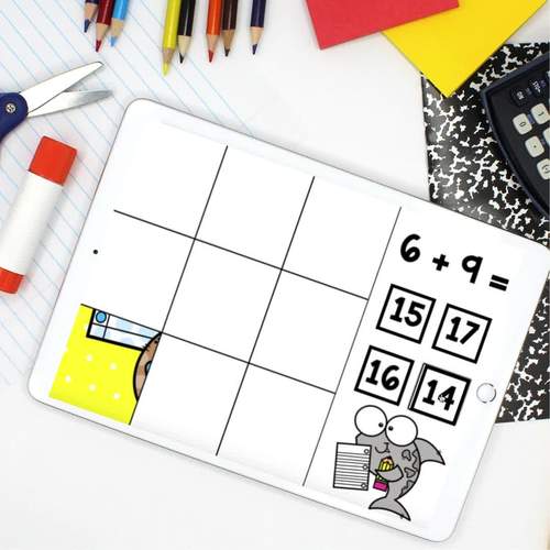 Adding Nine Math Fact Fluency Practice 1st Grade and 2nd Grade Digital ...
