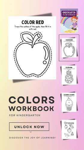 Colors Workbook by EduCrafted Materials | TPT