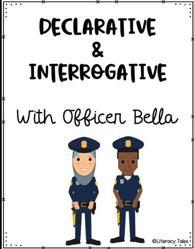 Declarative & Interrogative Posters,Worksheets & Digital Spinners