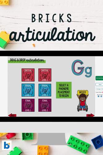 G Building Bricks Boom™ Cards, Printable Articulation Worksheets ...