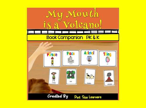 My Mouth is a Volcano | Book Study Activities | Lesson Plans | TPT