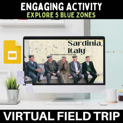 Nutrition Blue Zones: Live to 100! Week Long Bundle. High School Health