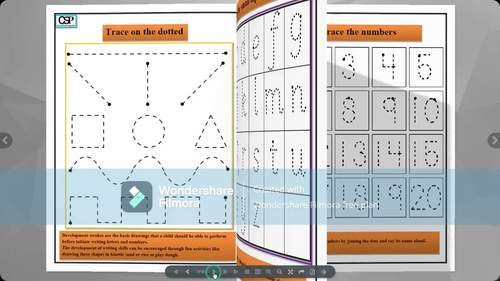 Tracing Prewriting Skills Practice Workbook Prehandwriting Activity book