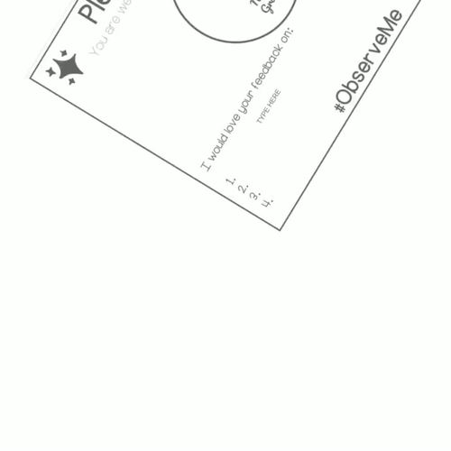 Observe Me Poster by Thoughtful Teaching with Levi | TPT