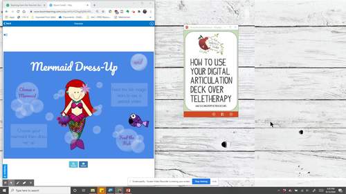 Digital Articulation Deck - K in All Word Positions | TpT