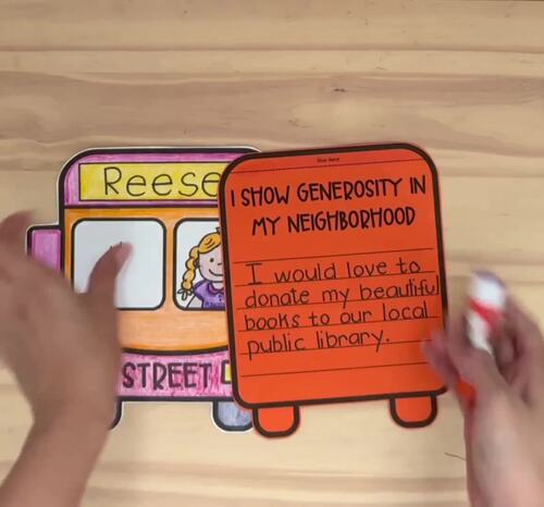 Last Stop on Market Street SEL Read Aloud Craft -Thanksgiving Gratitude ...