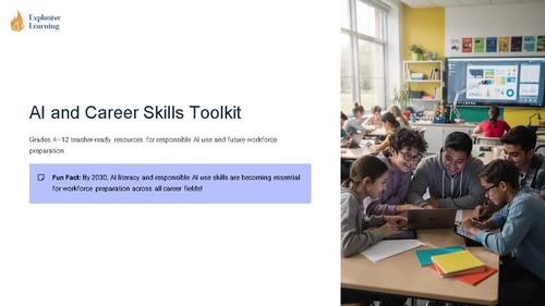 AI and Career Skills Toolkit Grades 412 teacher ready resources | TPT