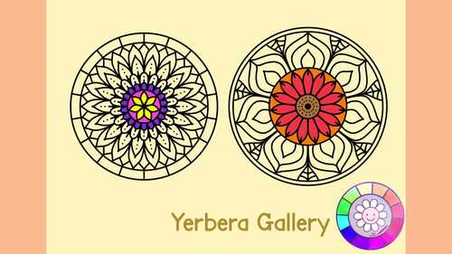 Mandala House No. 9/21 || Coloring Pages by Yerbera Gallery | TPT