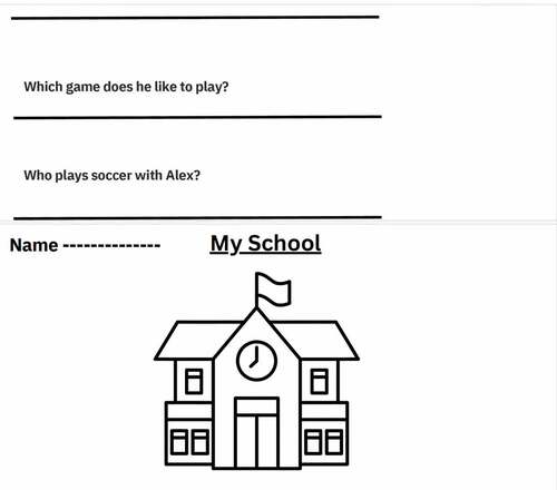 English Reading Comprehension Worksheets Grade 1-2 | TPT