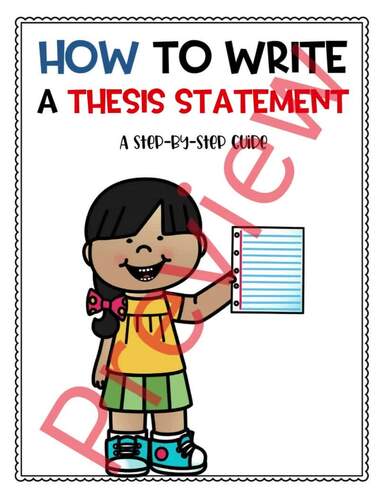 How to Write a Thesis Statement Complete Guide - Reading, Guides ...