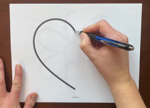 Symmetry Drawing Art Activity Printable, Handwriting Practice Fine ...