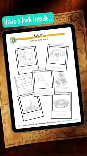LAOS a 193 Little Adventures Pack - Printable culture packs for curious ...