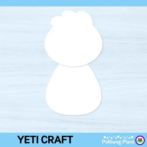 Winter Yeti Craft Activity by Polliwog Place | TPT