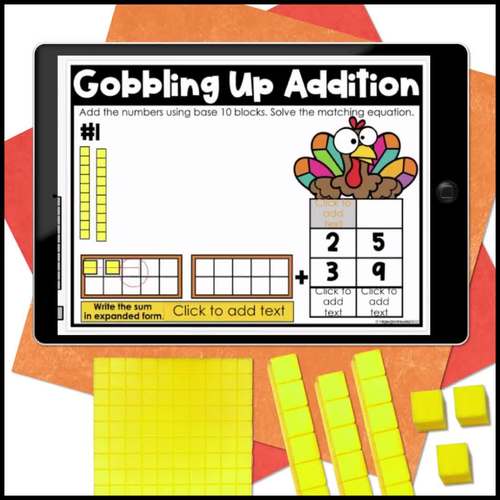 Thanksgiving Addition And Subtraction With Regrouping Activities ...