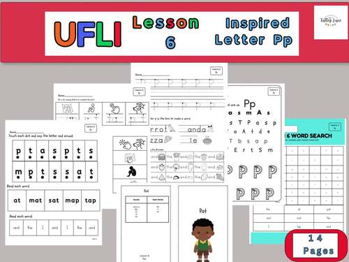 UFLI Lesson 6 Inspired Bundle for Reading Spelling and Handwriting ...