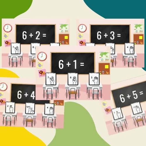 ASL Math Addition - Equations of 1 - 10 BUNDLE by ASL Teaching Resources