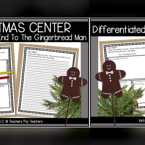 Christmas Writing Prompt Write A New Ending To The Gingerbread Man by ...