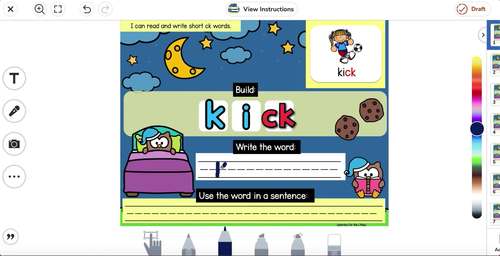 Digraphs Word Building Bundle Preloaded Seesaw Activities | TpT