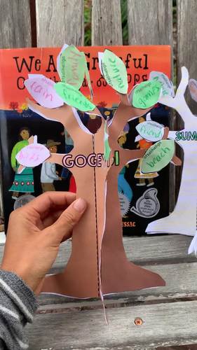 Grateful Seasons Trees We Are Grateful: Otsaliheliga Book Craft Native ...