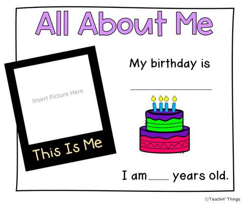 All About Me Google Slides Activity for Back to School | TPT