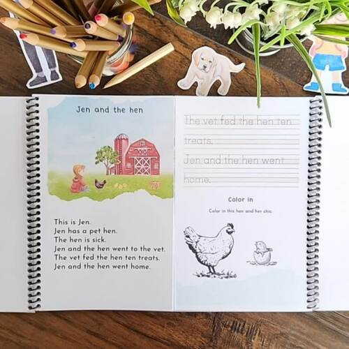 SHORT STORIES BOOK, CVC BOOK, I CAN READ SHORT STORIES by teachingoanda