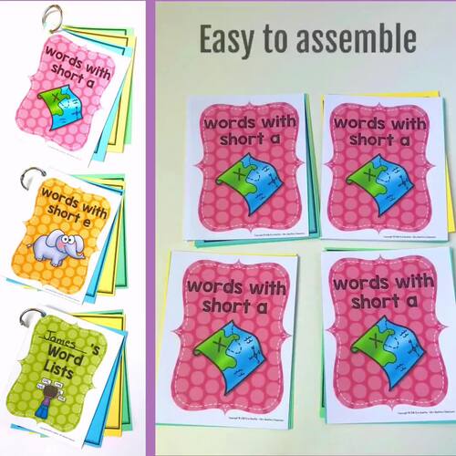 Word Work Centers, Word Lists, Spelling Activities, Labels for Word ...