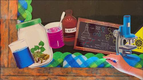 Science Bulletin Board Kit and Center Decorations by Bulletin Board Store