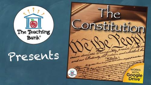The Constitution and Branches of Government United States History Unit