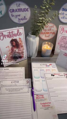 Calm Down Corner | Gratitude Activities | SEL | Thanksgiving | Social ...