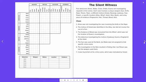 Crime & Mystery Logic Puzzles for Adults – 75 Brain-Teasing Detective ...