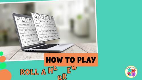 Digital Roll & Read: Final Chaf Edition by Hebrew Worksheets by Alef ...