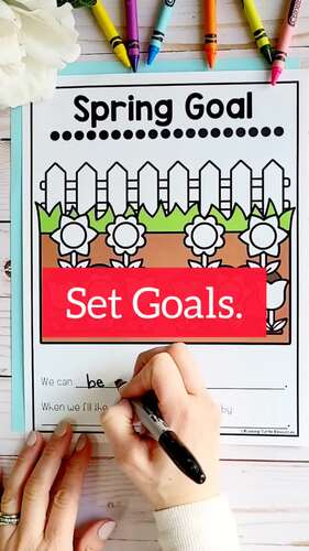 Spring Whole Class Reward System, Positive Behavior Management ...