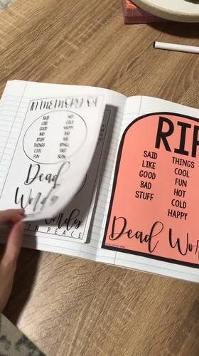 Dead Words Activity - Funeral Program by Texas Teaching Corner | TpT